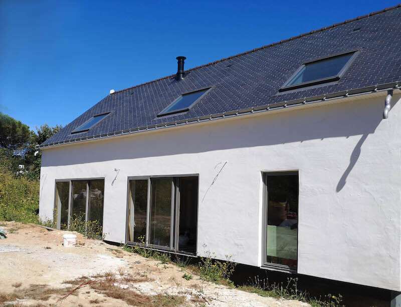 Maison en chanvre - Architecte intérieur Lorient